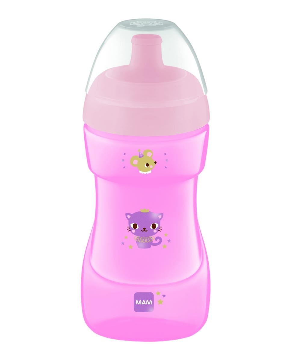 Vaso Sports Cup 330 ml MAM Rosa · El Corte Inglés