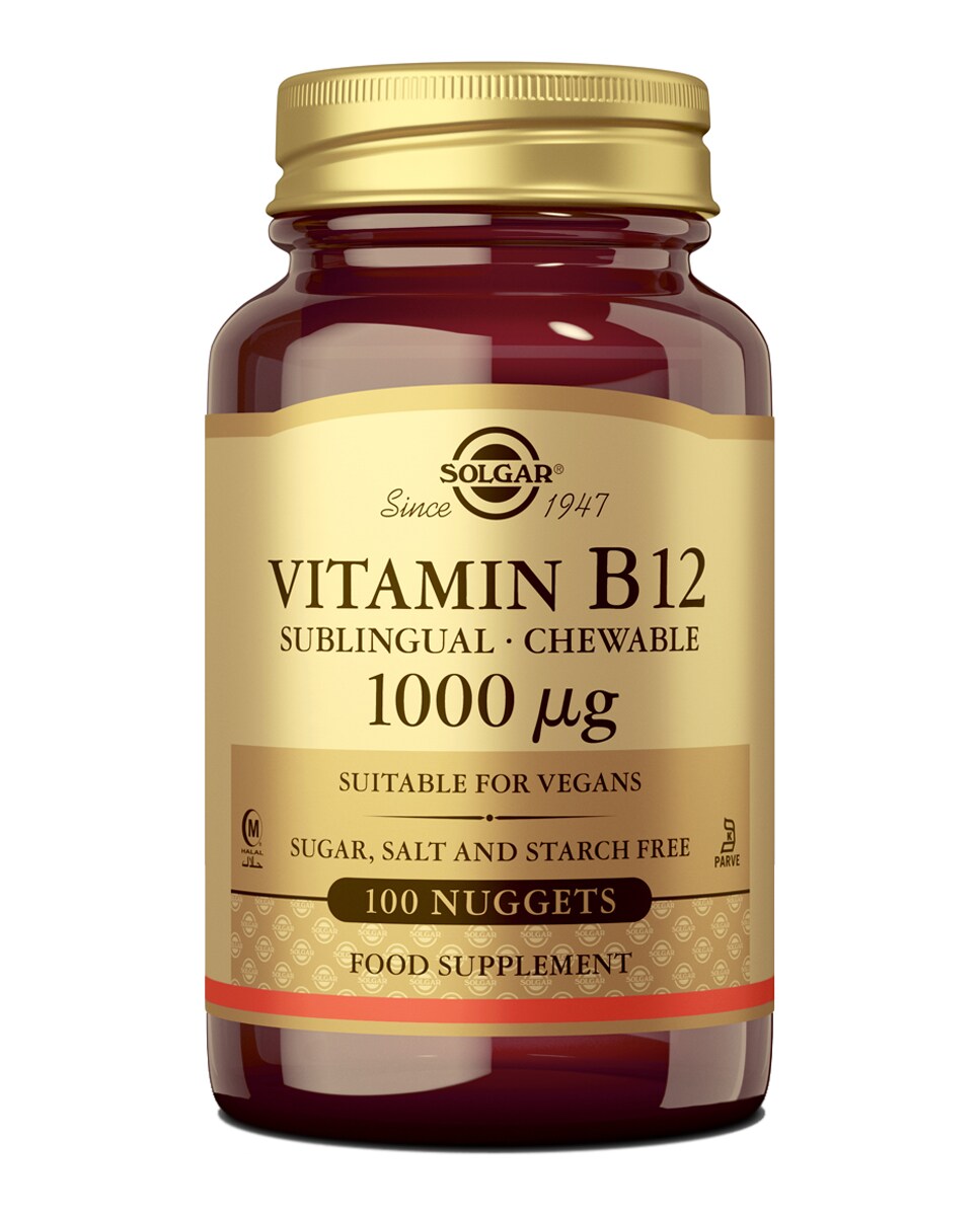 100 Comprimidos Vitamina B12 1000 ?g Solgar · SOLGAR · El Corte Inglés