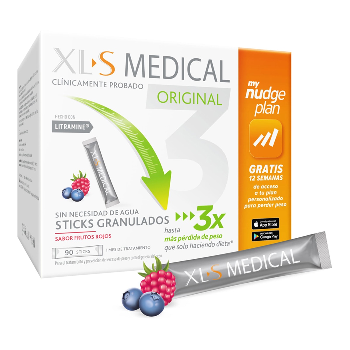 Sticks Granulados Captagrasas XLS Medical Direct · XLs Medical · El ...