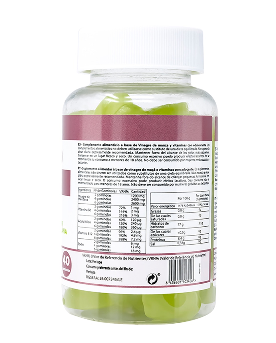 Gominolas con Vinagre de Manzana Siluet 360 Drasanvi · El Corte Inglés