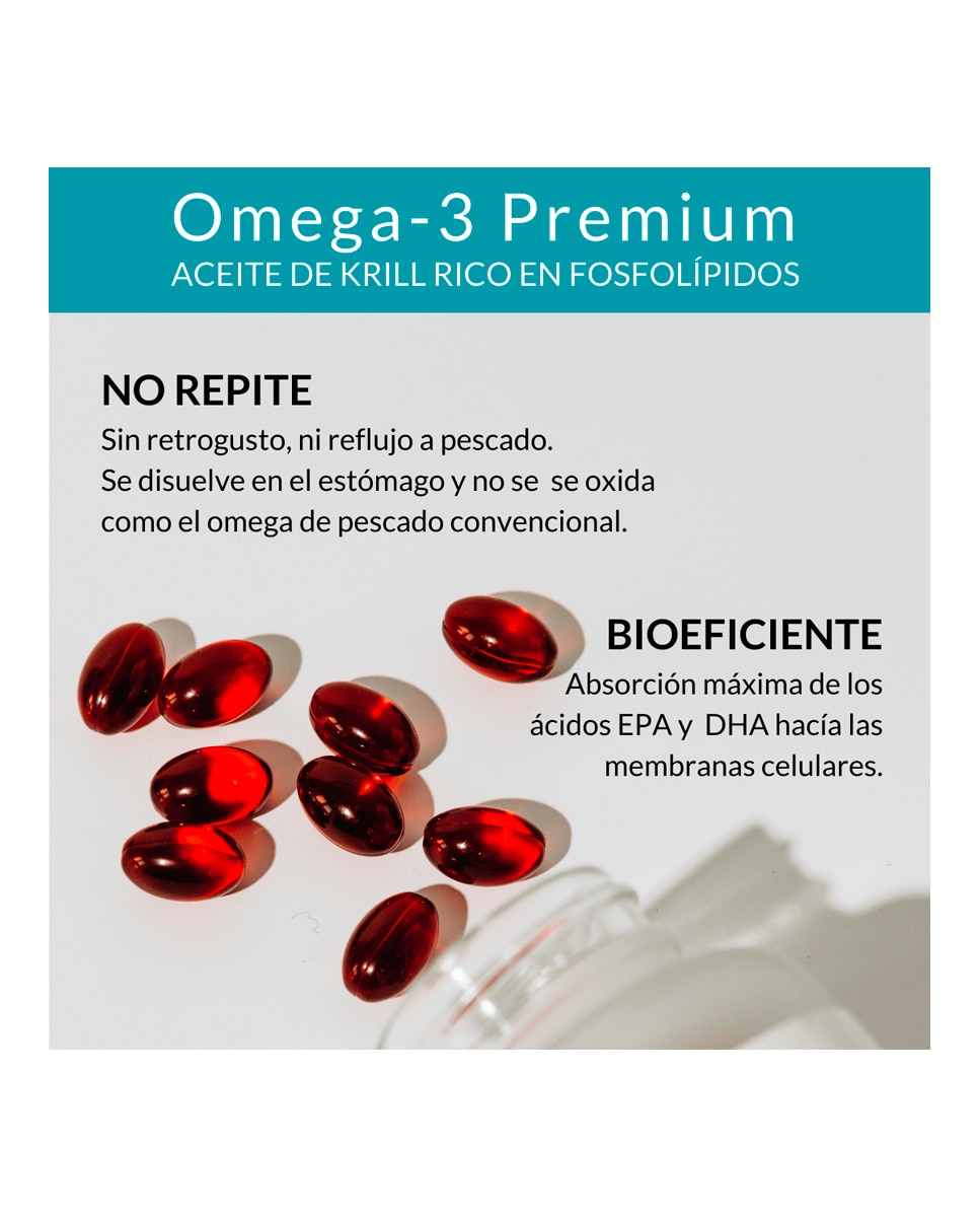 Perlas Omega 910 Antarctic Aceite de Krill Glo · El Corte Inglés
