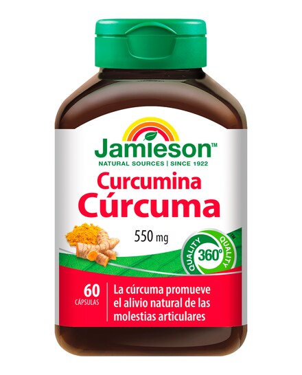 Complemento alimenticio Curcumina Curcuma 550Mg 60 Cápsulas Veget ...