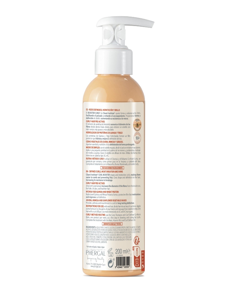 Booster Cleare Curly 200 ml Clearé Institute · Clearé Institute · El ...