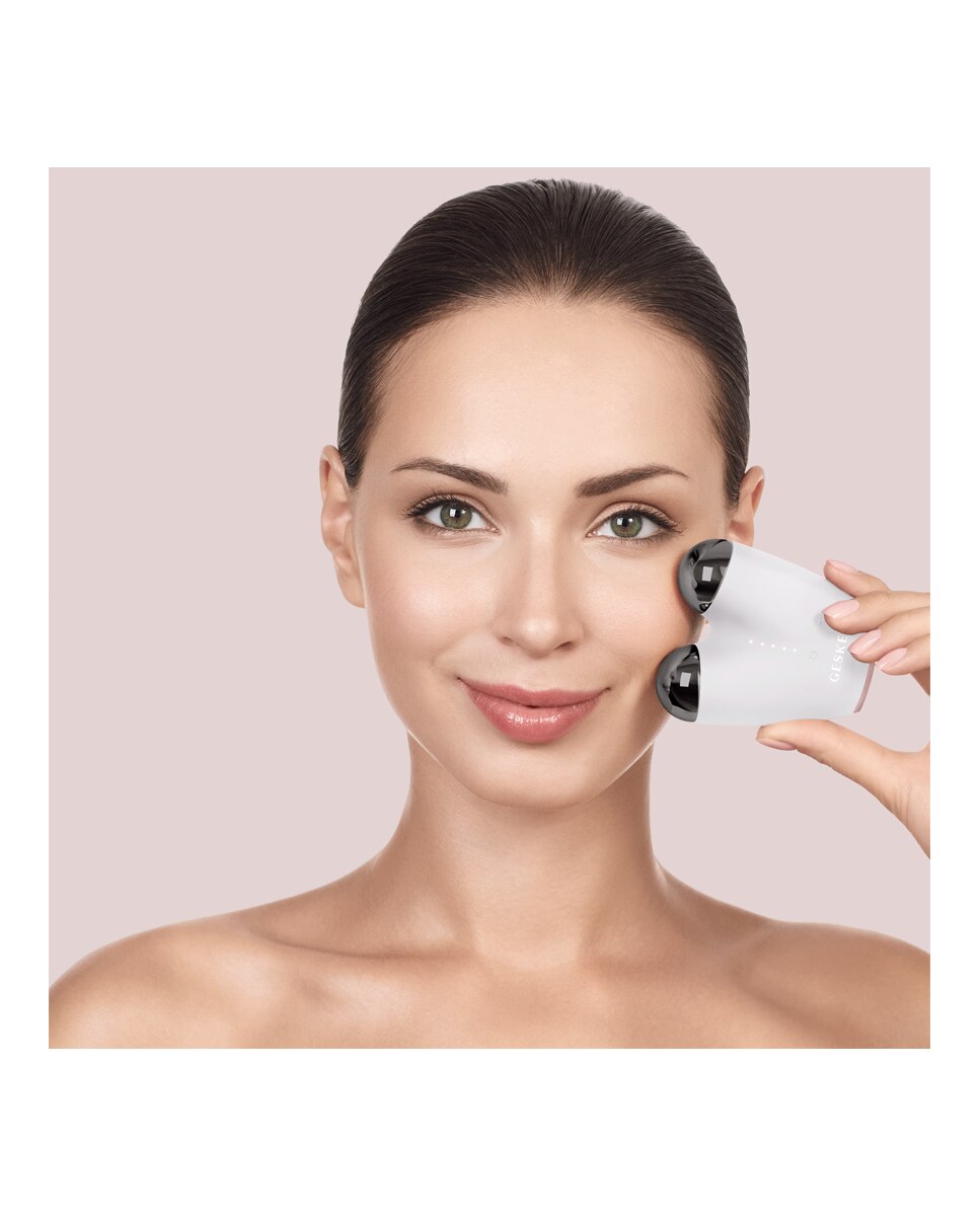 Dispositivo Facial MicroCurrent Face-Lifter 6 in 1 White Rose Gold ...