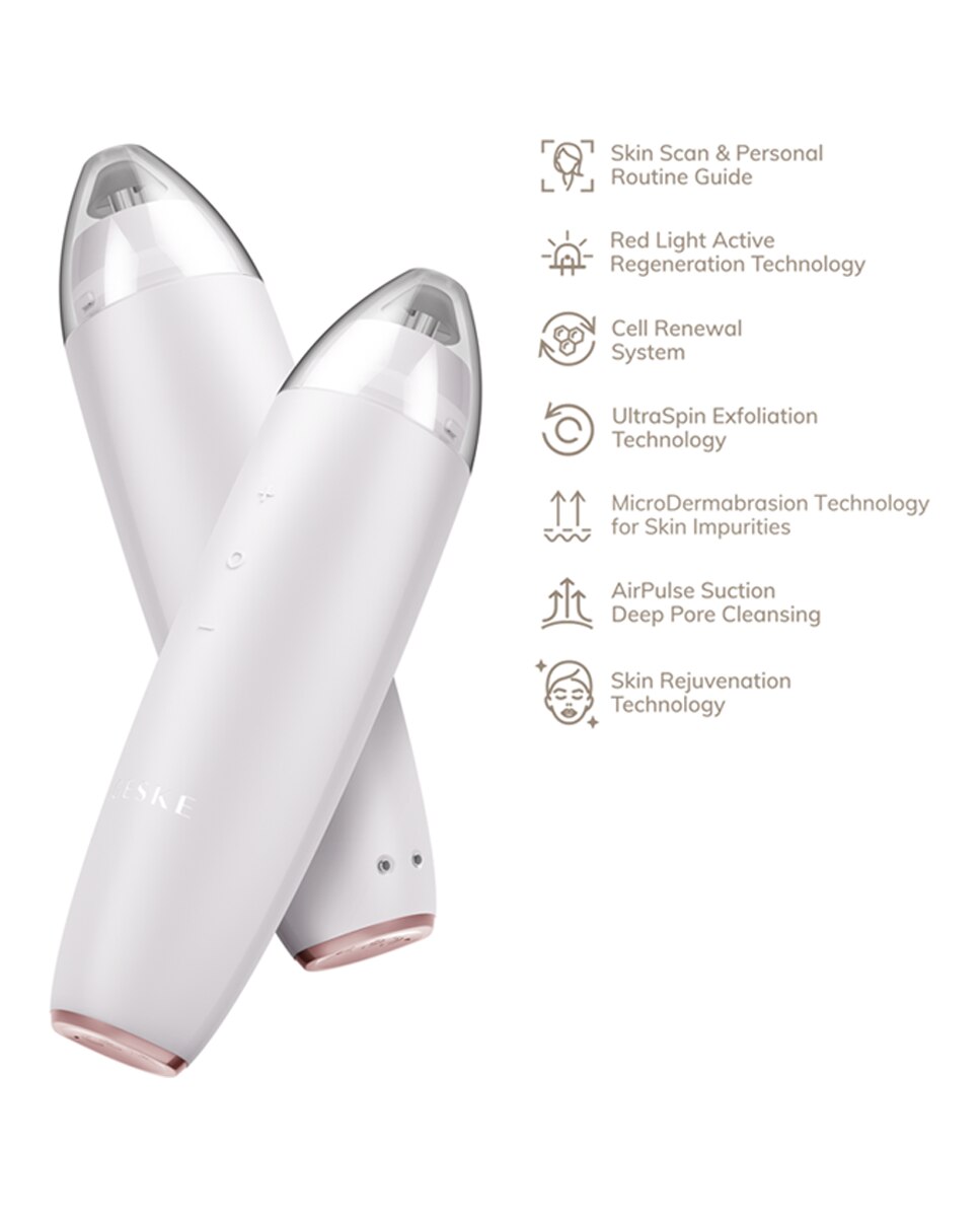 Dispositivo Facial MicroDermabrasion Blackhead Remover |7 in 1| White ...