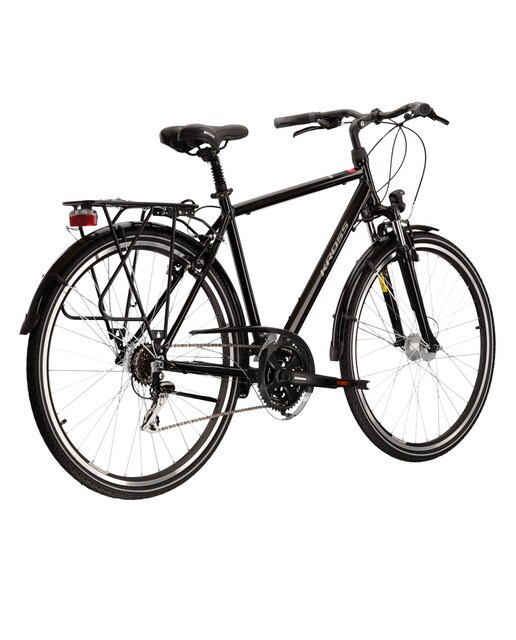 Bicicleta trekking Trans 3.0 M 28'' Kross Negro / Azul · El Corte Inglés