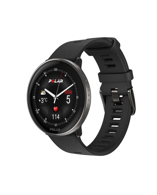 Reloj smartwatch Ignite 3 Titanium Talla S-L Polar Negro · El Corte Inglés