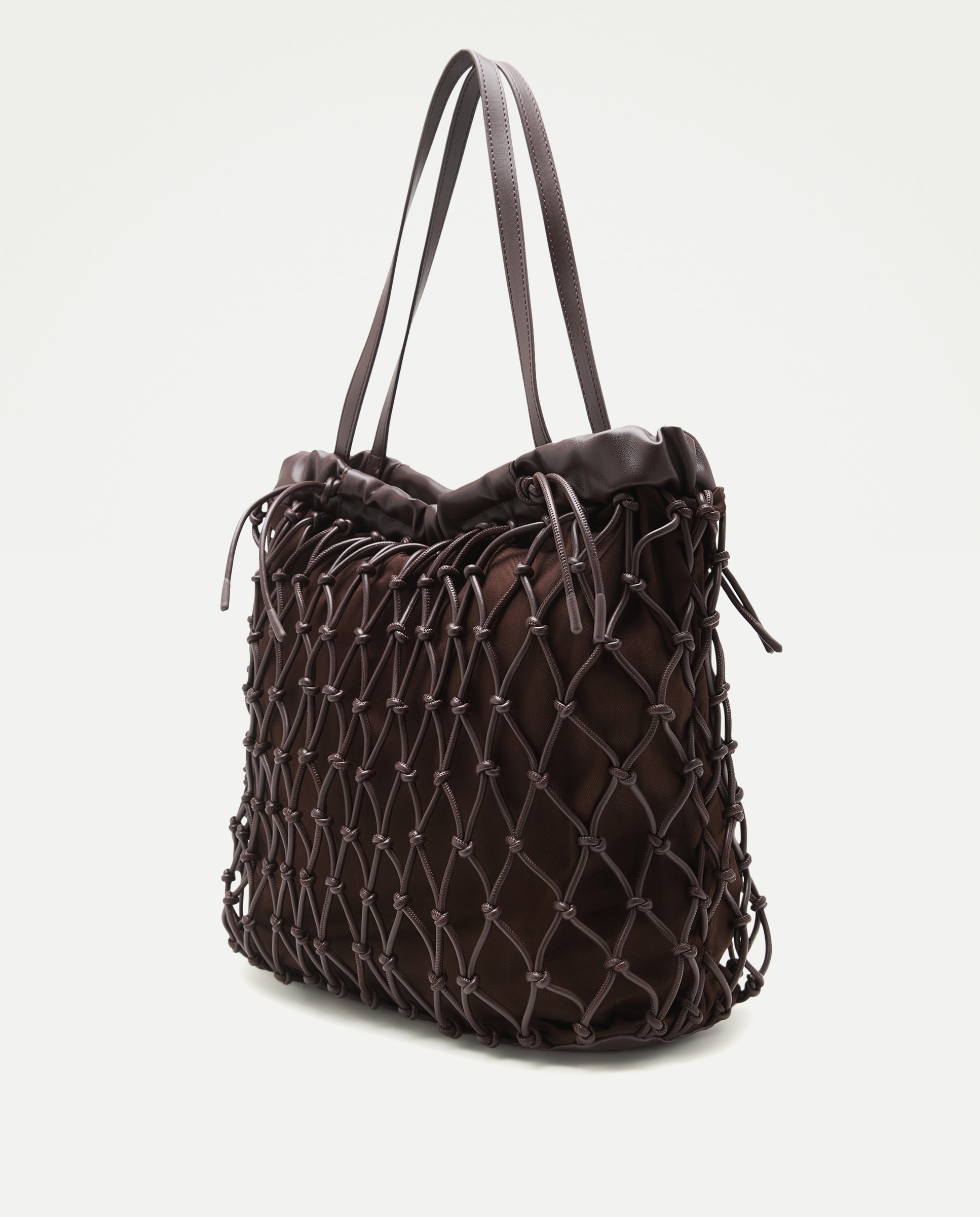 Bolso shopper con nudos Chocolate Jo & Mr. Joe · El Corte Inglés