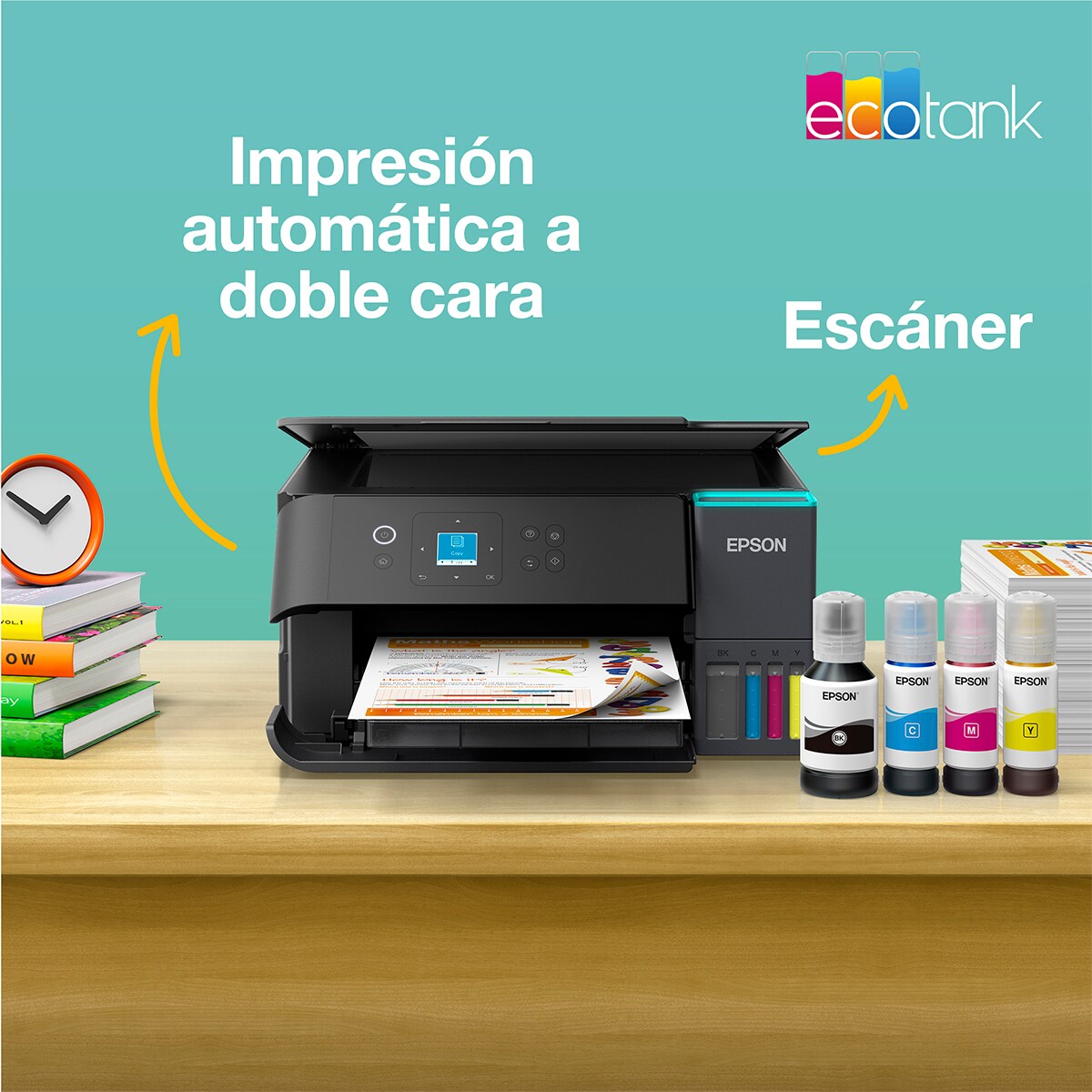 Impresora Multifunción Epson EcoTank ET-2950, Wi-Fi · Epson · El Corte ...