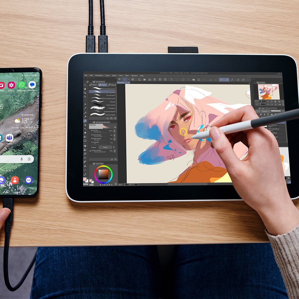 Pen Display Wacom One 12 Full HD · WACOM · El Corte Inglés