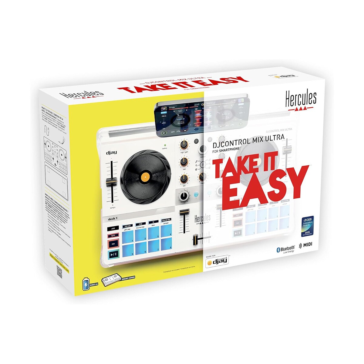 Controladora DJ Hercules DJControl Mix Ultra portátil · Hércules · El ...