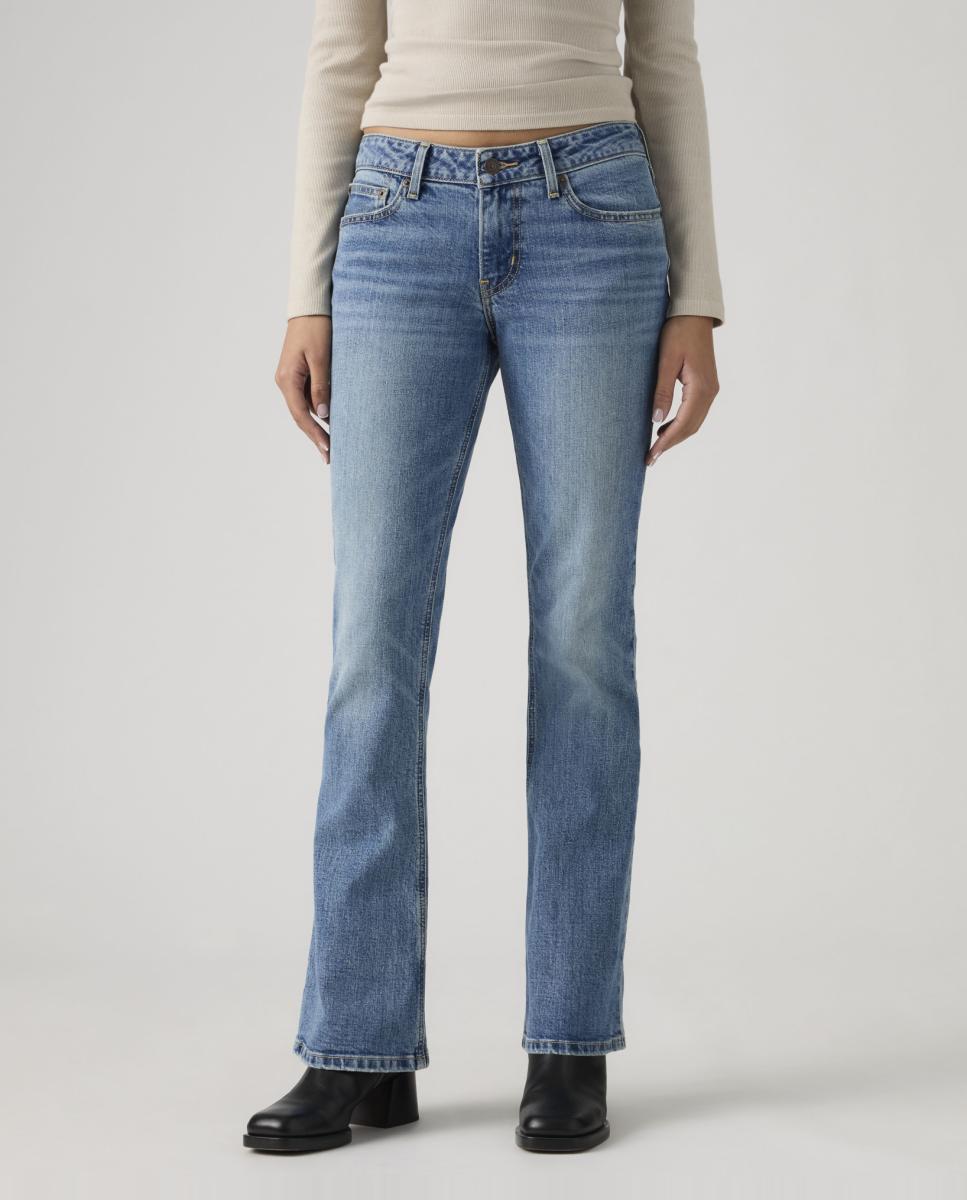 Vaquero campana Low Slim Boot de mujer tiro bajo Levi's · El Corte Inglés