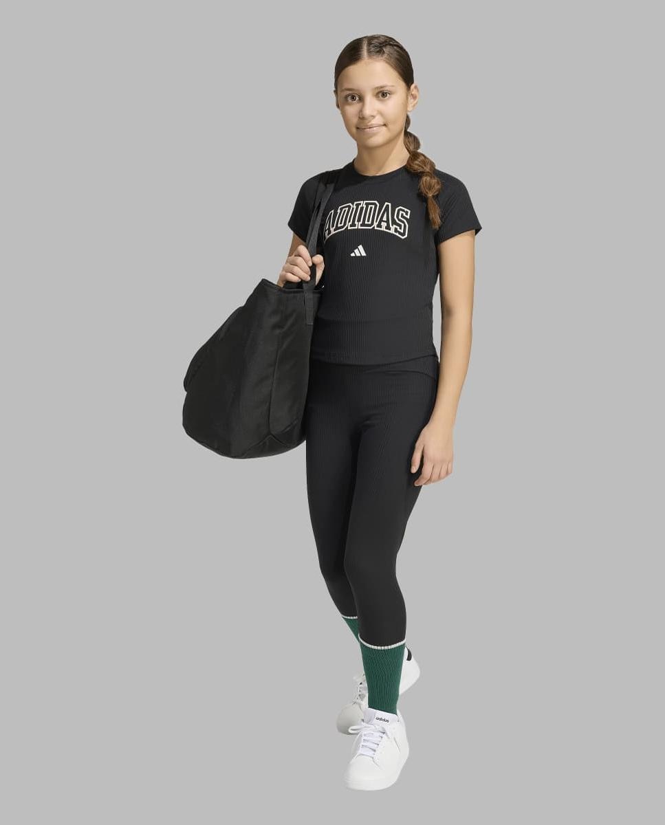 Mallas de niña Seasonals Collegiate adidas Negro · El Corte Inglés