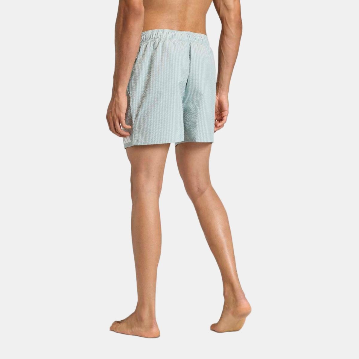 Bañador de hombre 12,7 cm Seersucker Stripy adidas Verde · El Corte Inglés