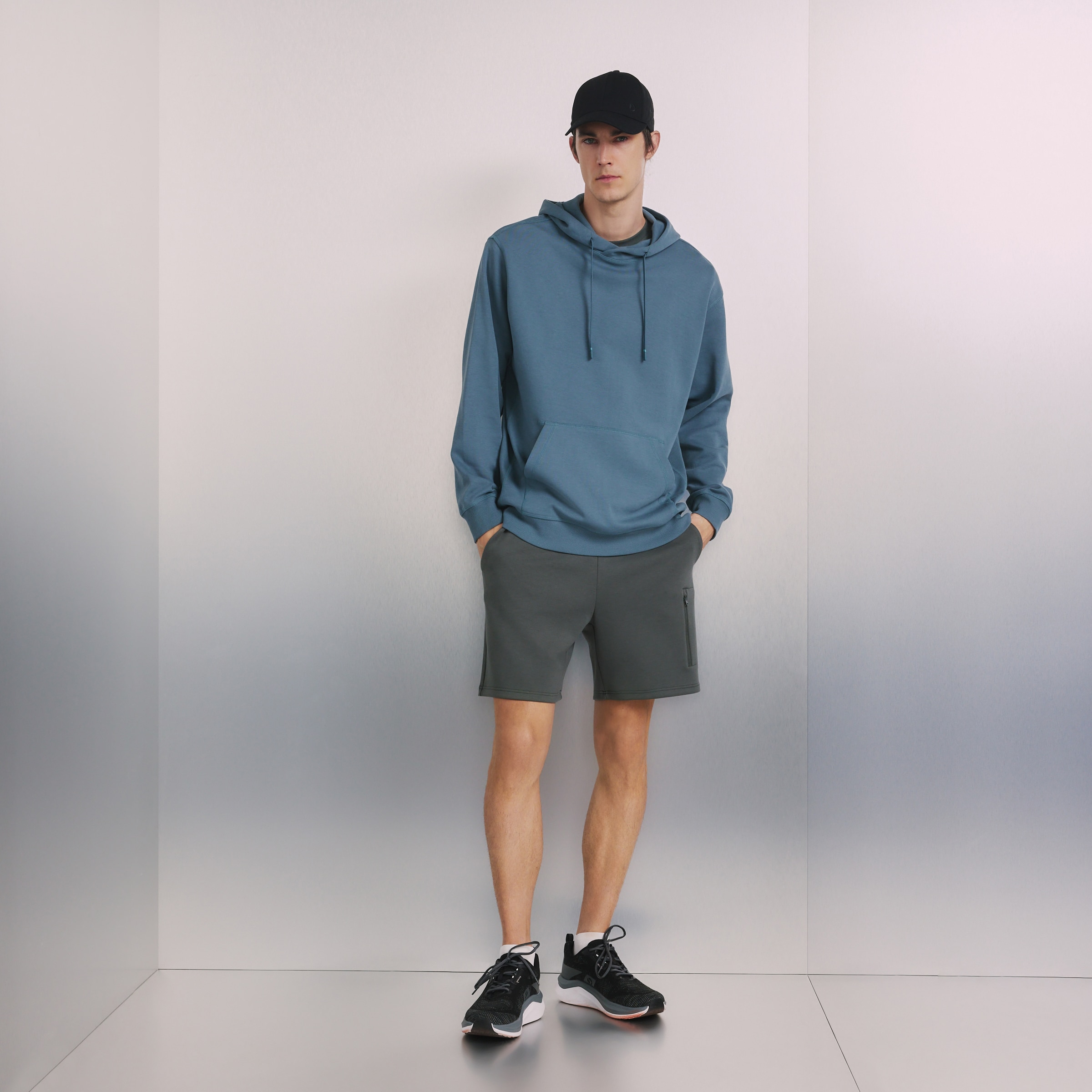 Pantalón corto de viscosa Sportcasual de hombre Boomerang Oliva · El ...