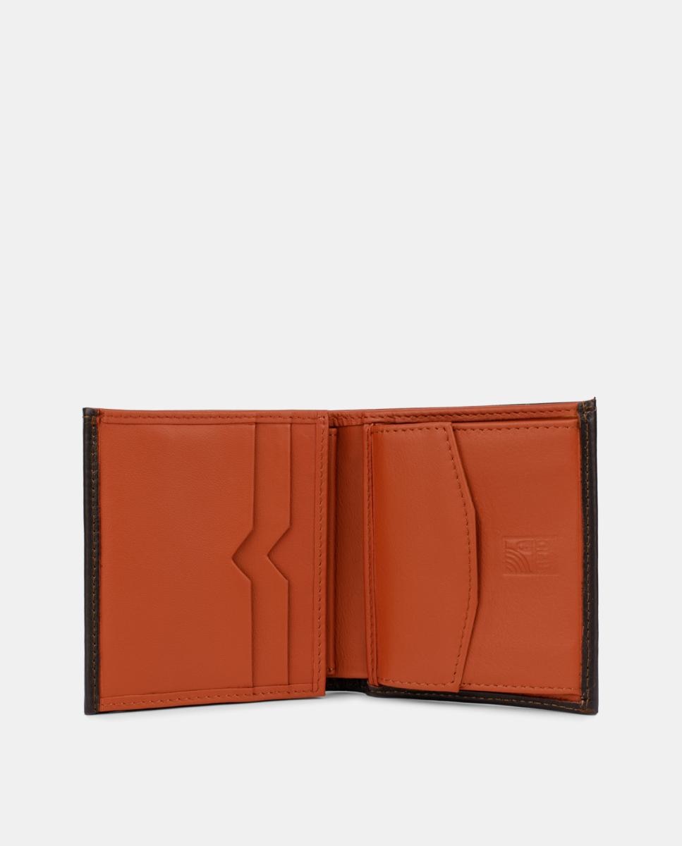 Cartera billetero vertical Marrón · El Corte Inglés