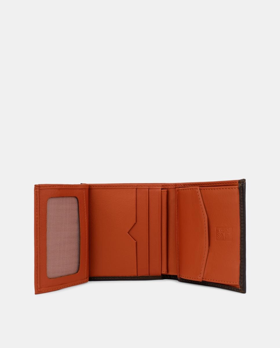 Cartera billetero vertical Marrón · El Corte Inglés
