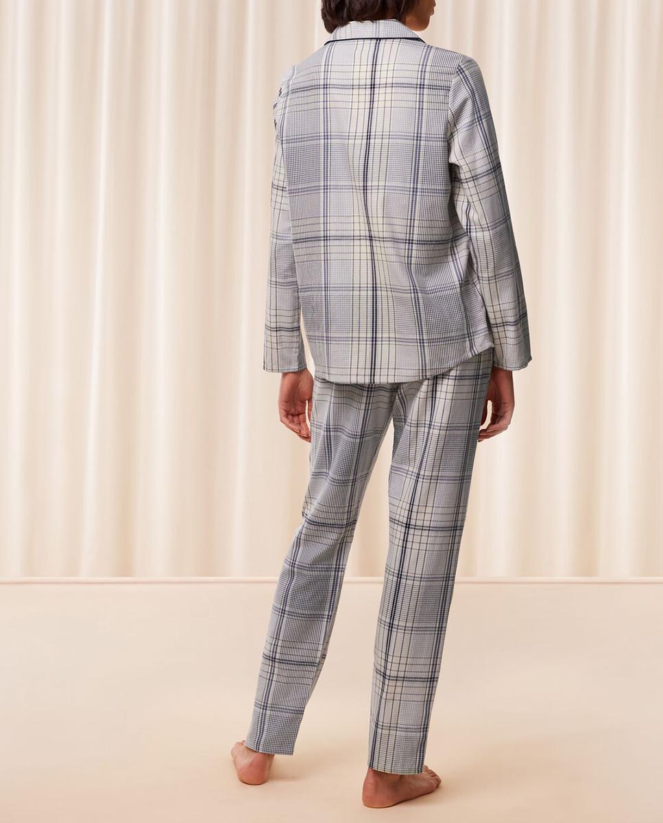 Pijama largo con corte boyfriend mujer Granate Triumph · El Corte Inglés