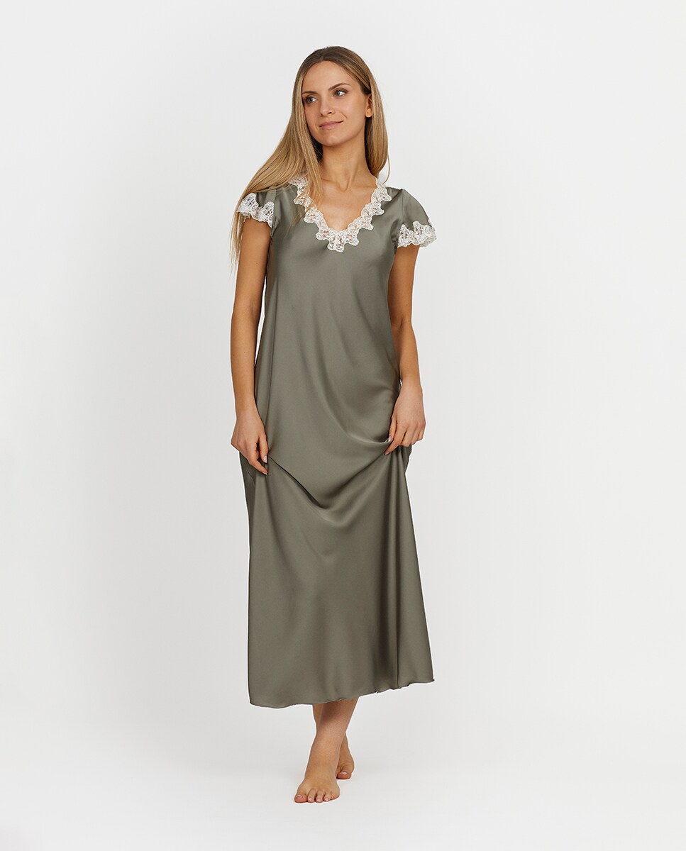 Camisón de mujer liso de manga corta · Nansú · El Corte Inglés