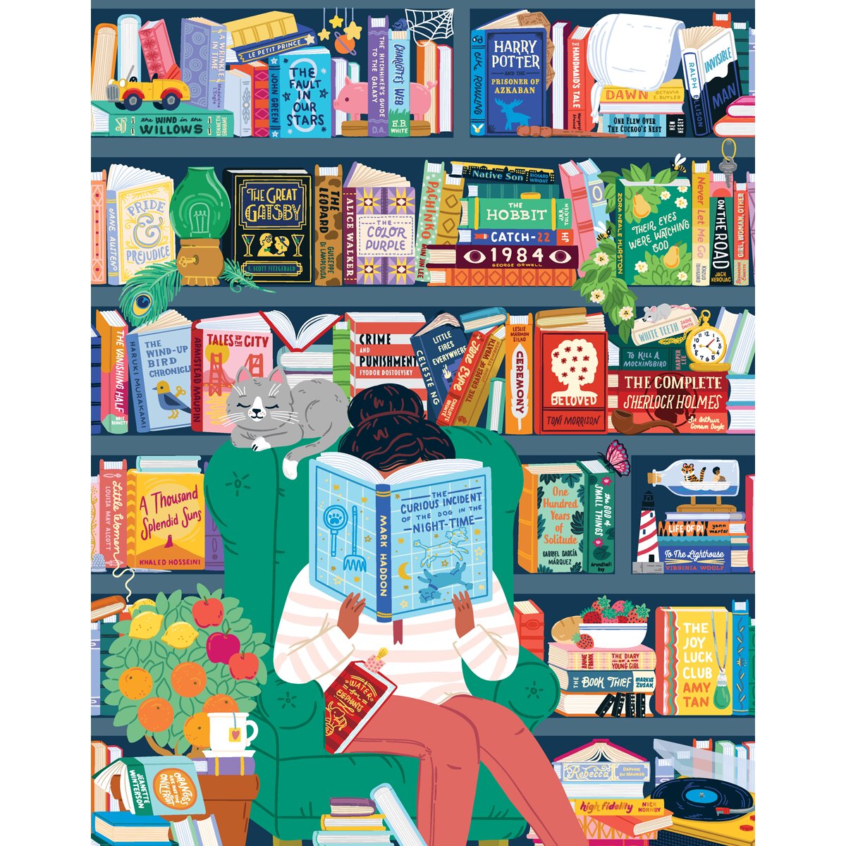 Rompecabezas Ridley's Games 50 mejores libros 1000 piezas · Ridley's ...