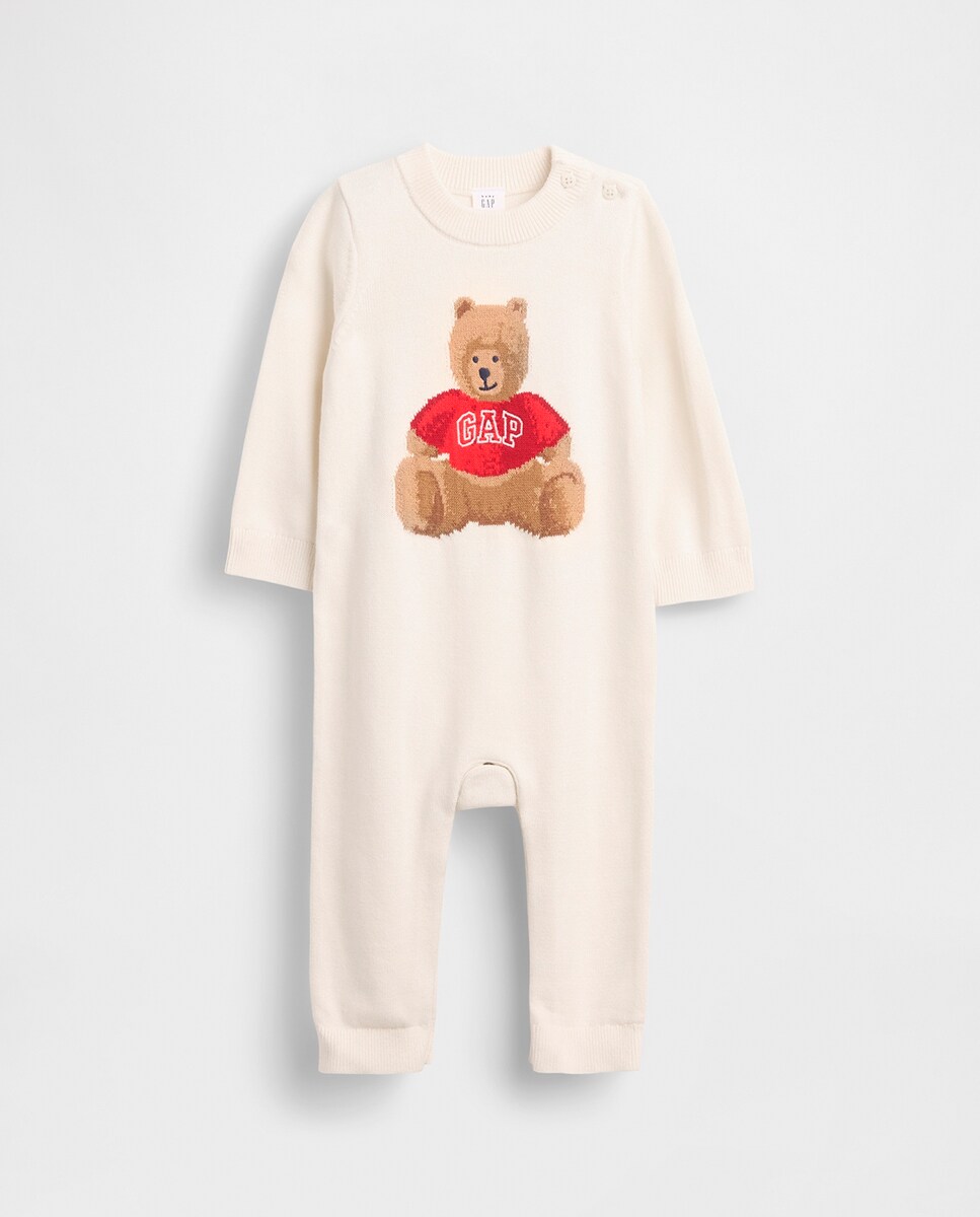 Pelele para bebé de una pieza con diseño de oso Baby Brannan · Gap · El ...