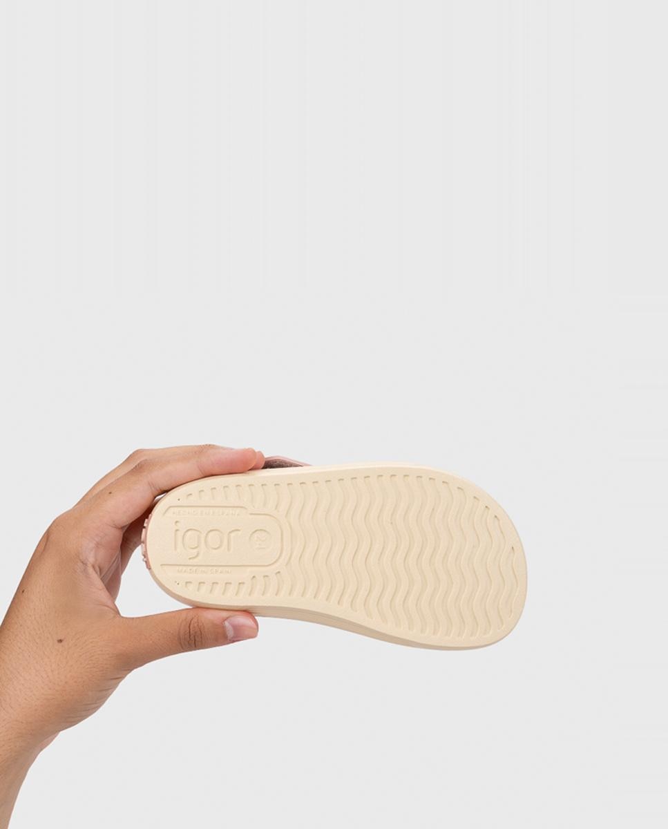 Sandalia bicolor de E.V.A. súper ligera diseñada en concepto barefoot ...