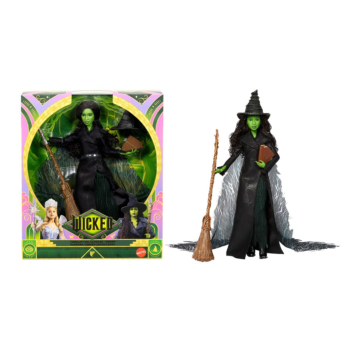 Muñeca Deluxe Elphaba Con Grimorio Wicked Mattel Mattel El Corte Inglés