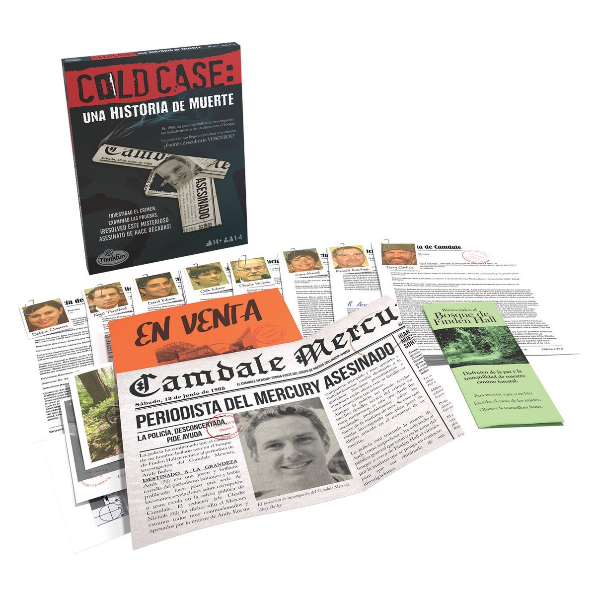 Juego Cold Case 1 · Thinkfun · El Corte Inglés