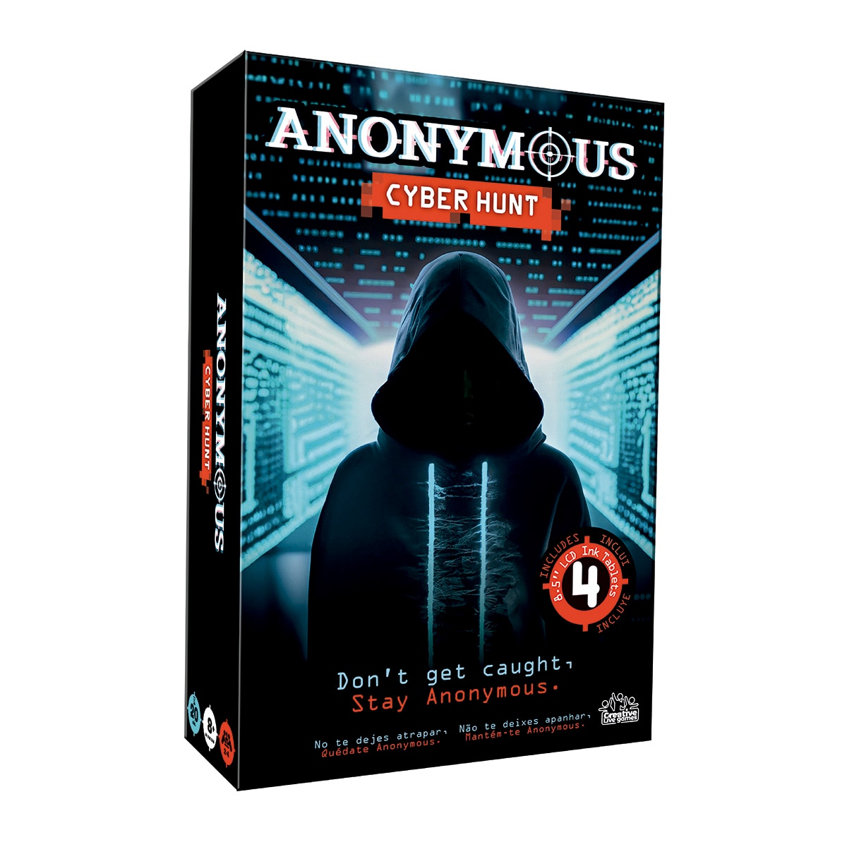 Juego de mesa Anonymous - Cyber Hunt Creative Live Games Creative Toys ...