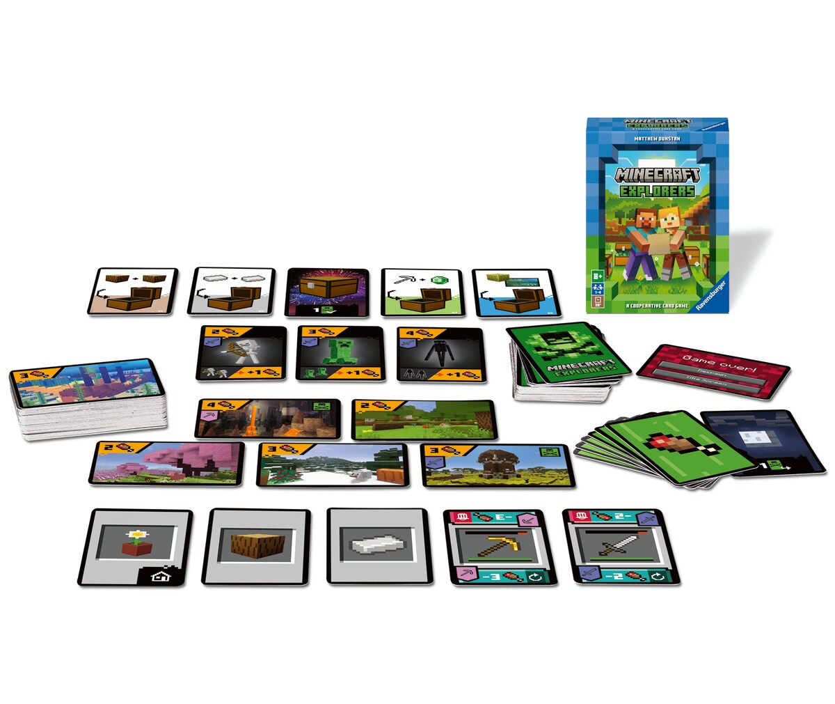 Juego de cartas Minecraft Explorers Ravensburger · Ravensburger · El ...