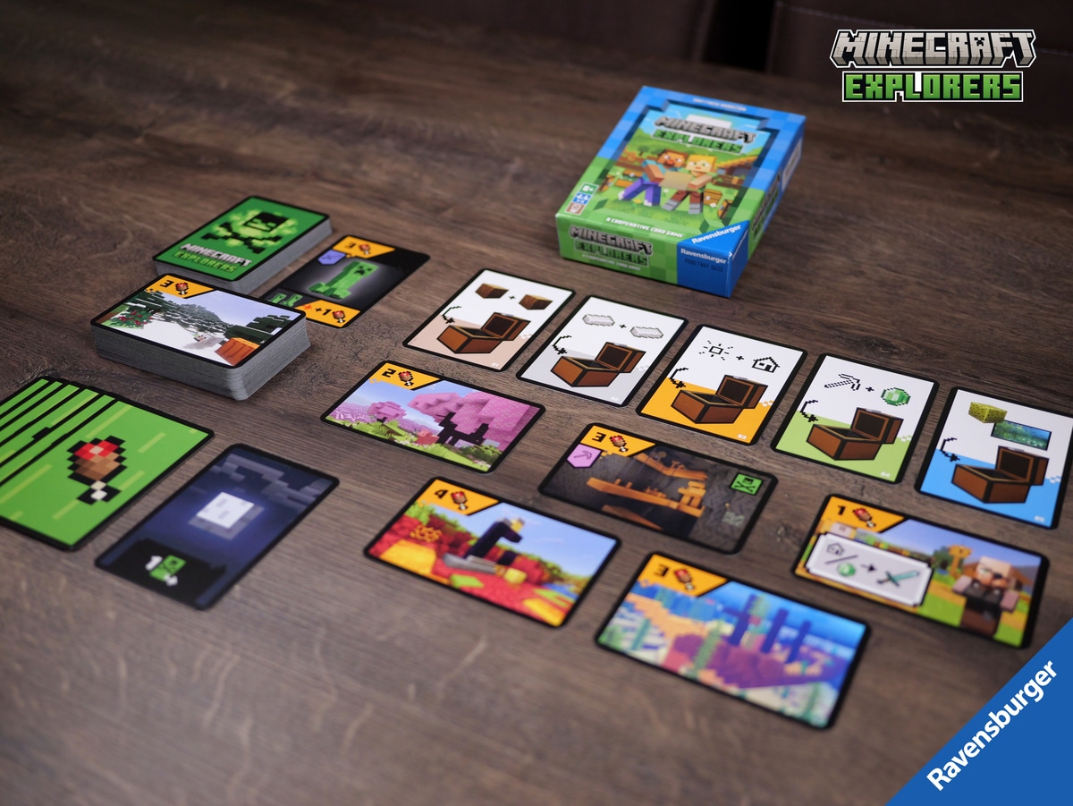 Juego de cartas Minecraft Explorers Ravensburger · Ravensburger · El ...