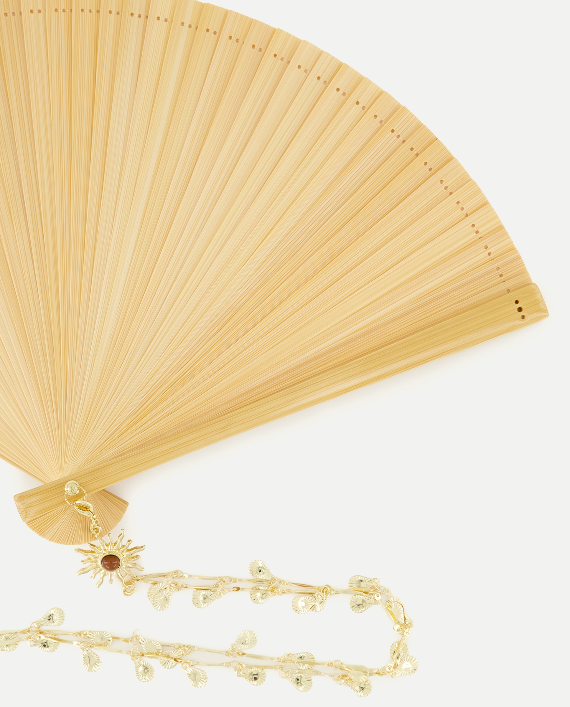 Abanico en color liso Beige Latouche · El Corte Inglés