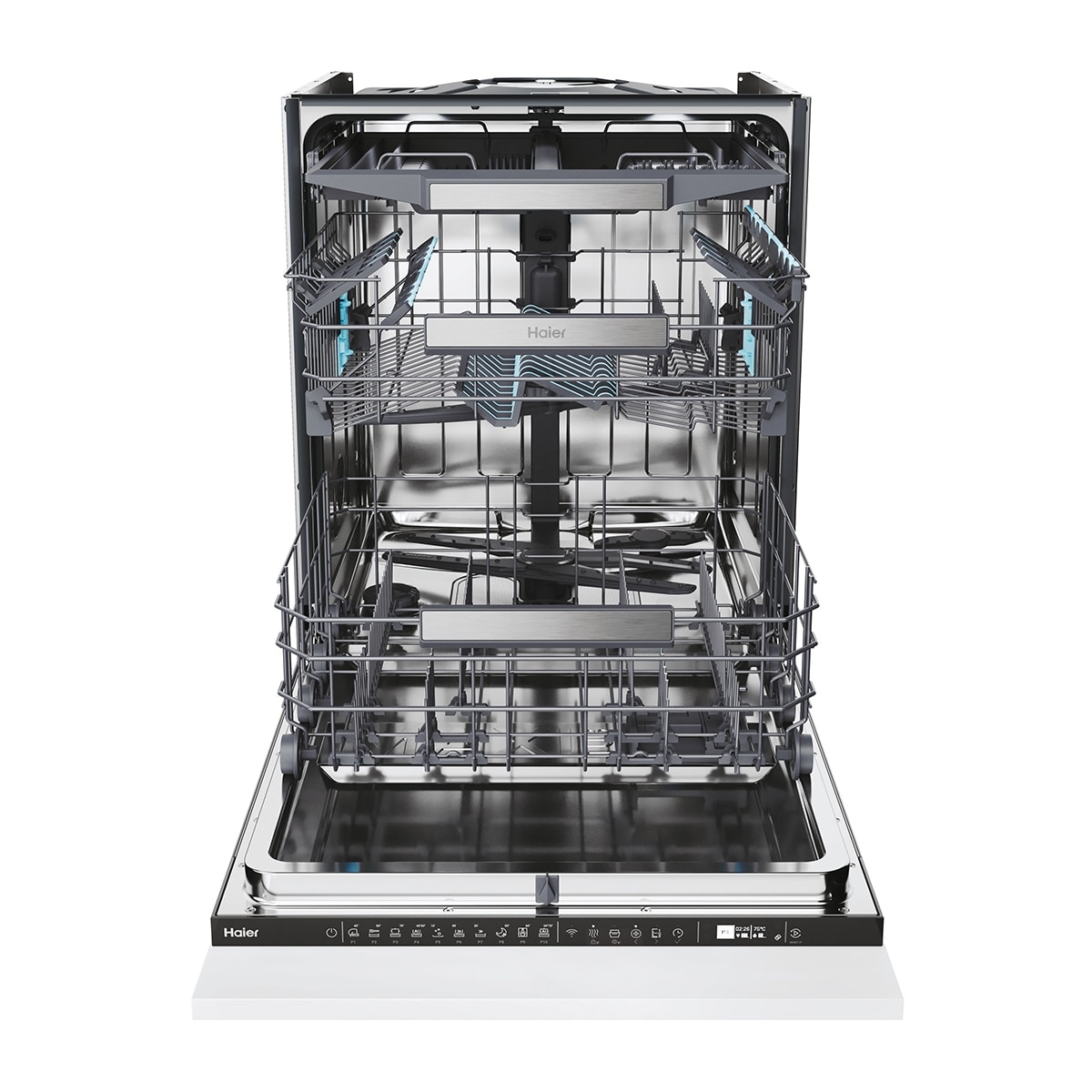 Lavavajillas integrable Haier 14 servicios, 60 cm con WIFI I-PRO SHINE ...
