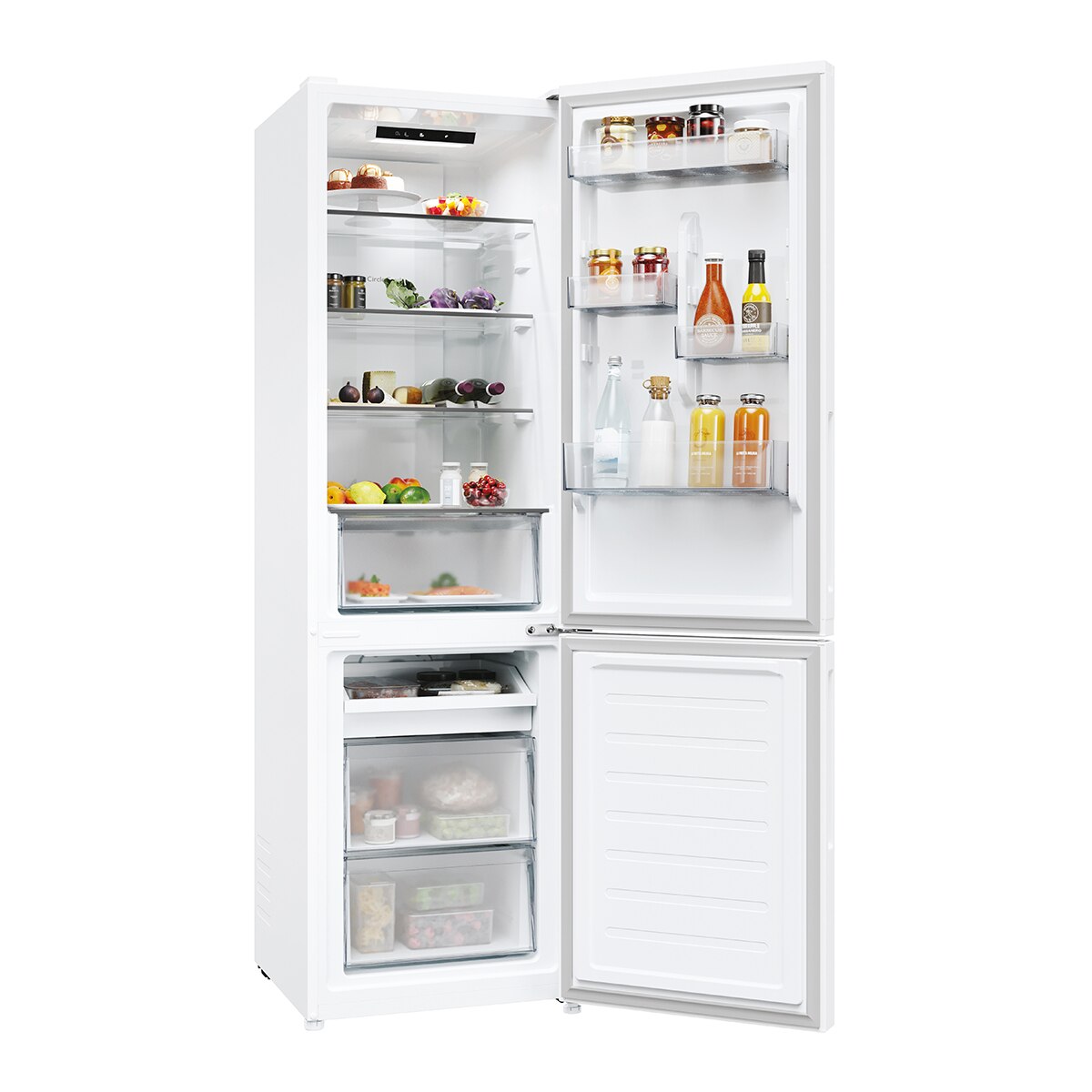 Frigorífico combi Candy Total No Frost City Fresco 300 - CNCQ2T518EW ...