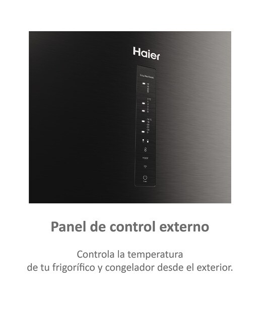 Frigorífico Combi Haier Total No Frost con WIFI 2D - HDW5620CNPD ...