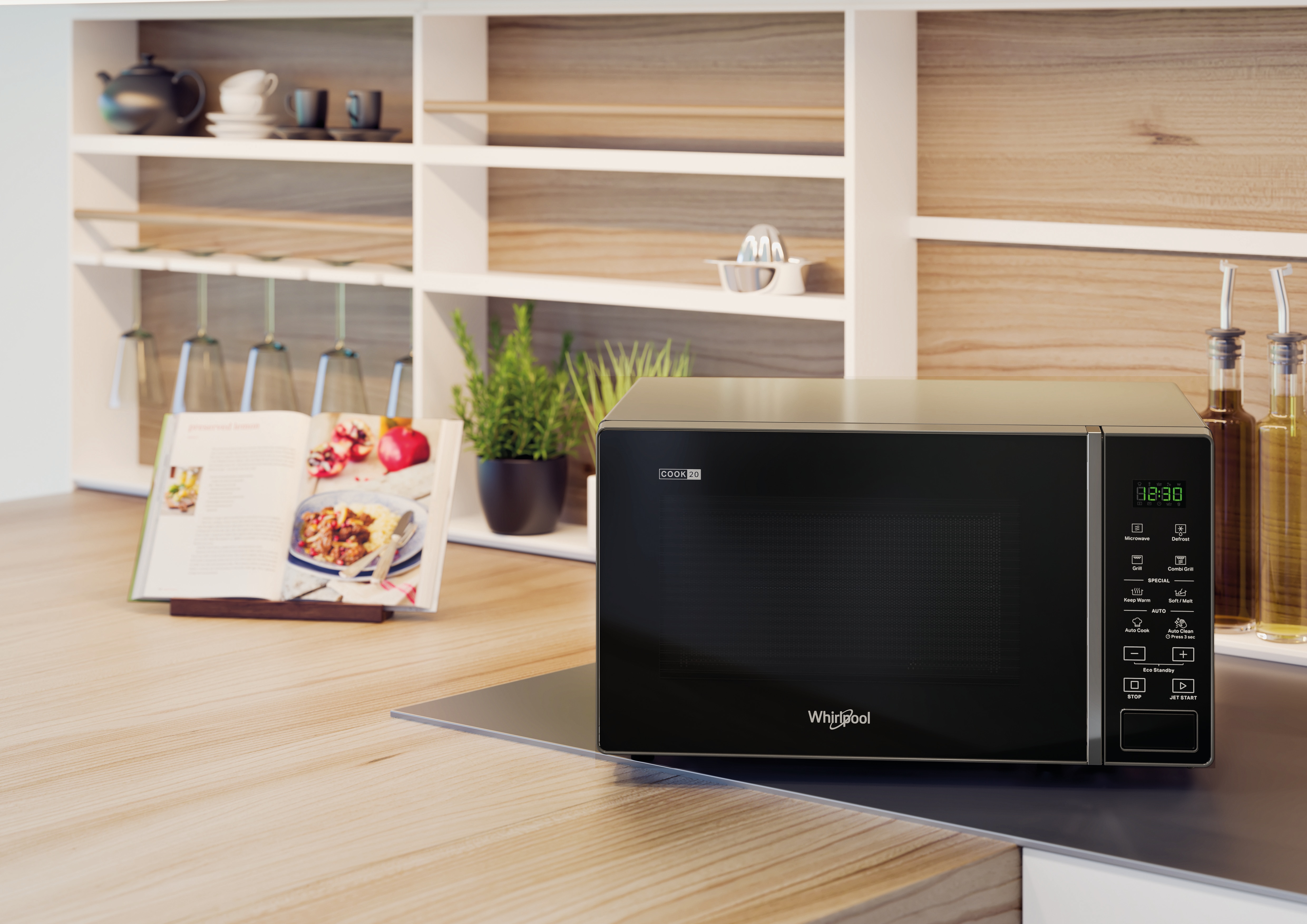 Microondas Whirlpool 20 litros y grill - MWP 203 SB (Reacondicionado ...