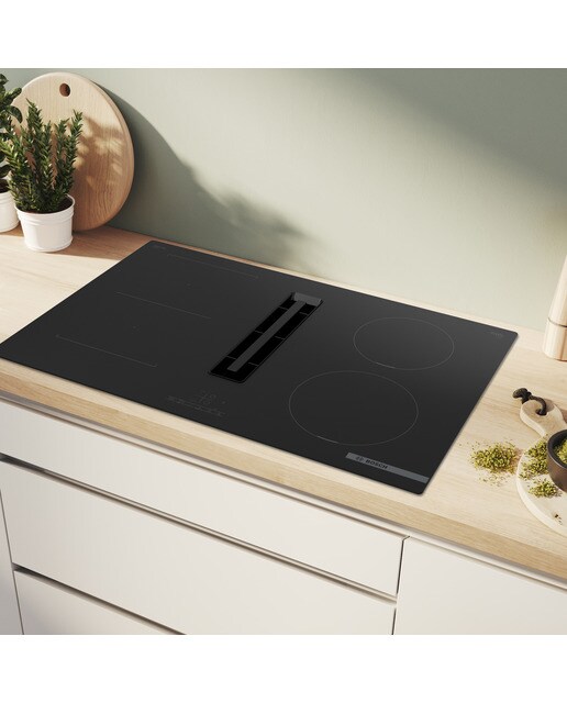 Placa de inducción Bosh con extractor integrado - PVS811B16E ...