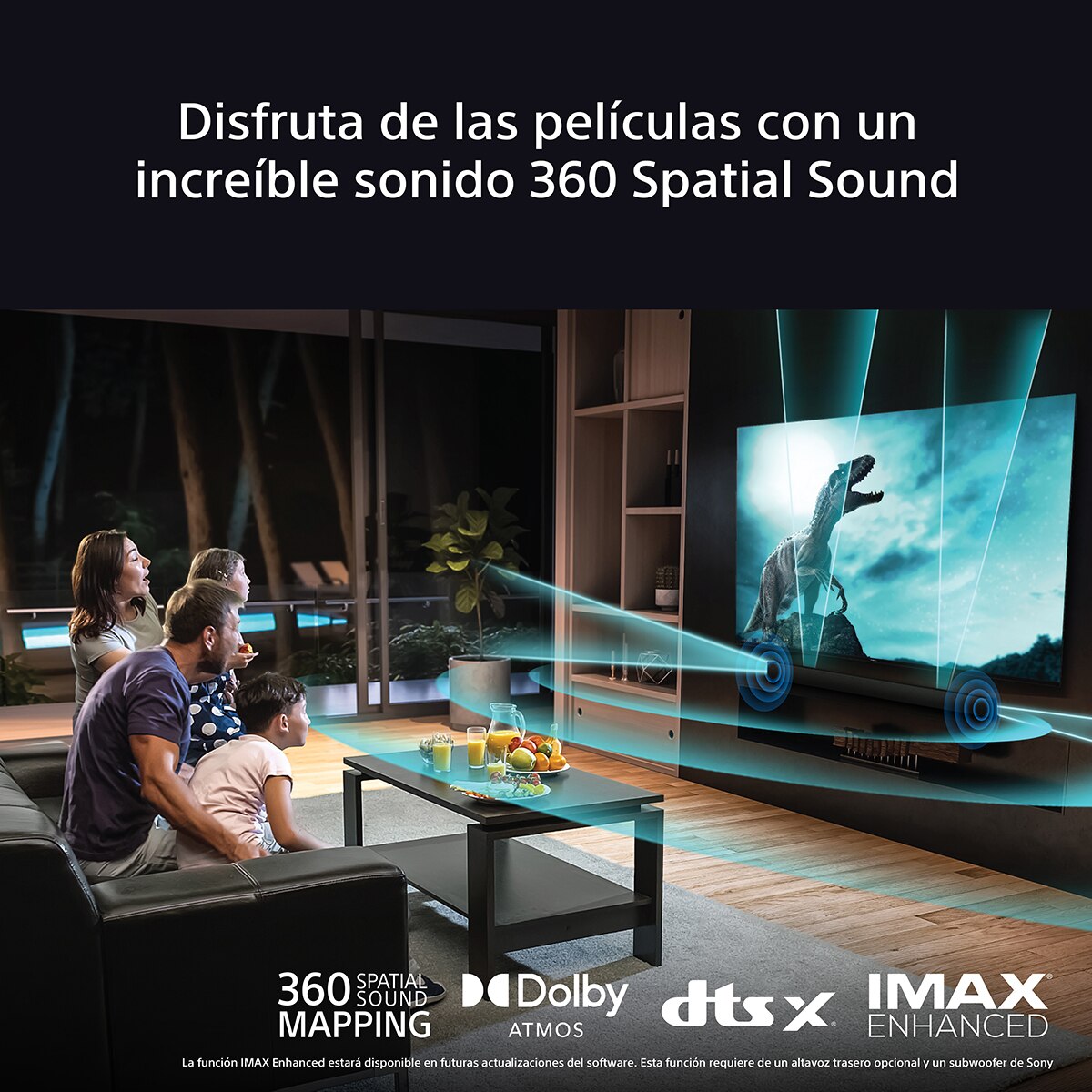 Barra de sonido Sony BRAVIA Theatre Bar 9, Dolby Atmos, 13 altavoces ...