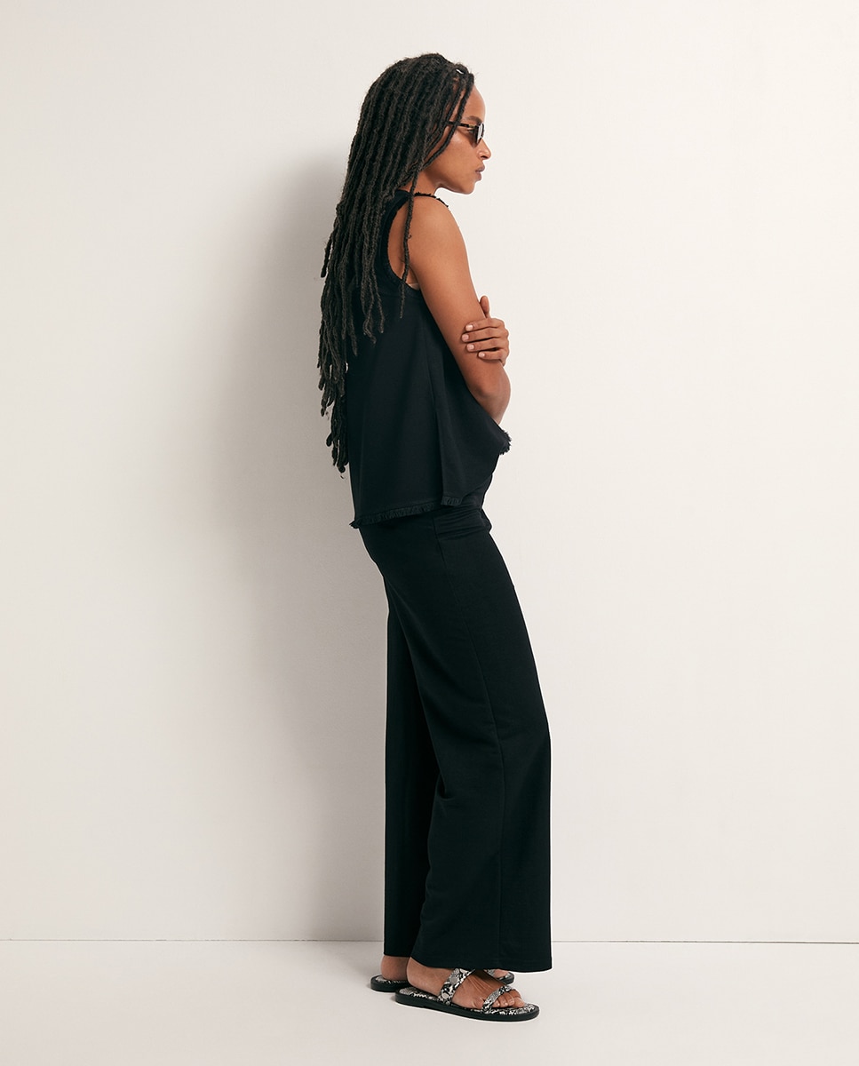 Pantalón básico Negro Sfera · El Corte Inglés
