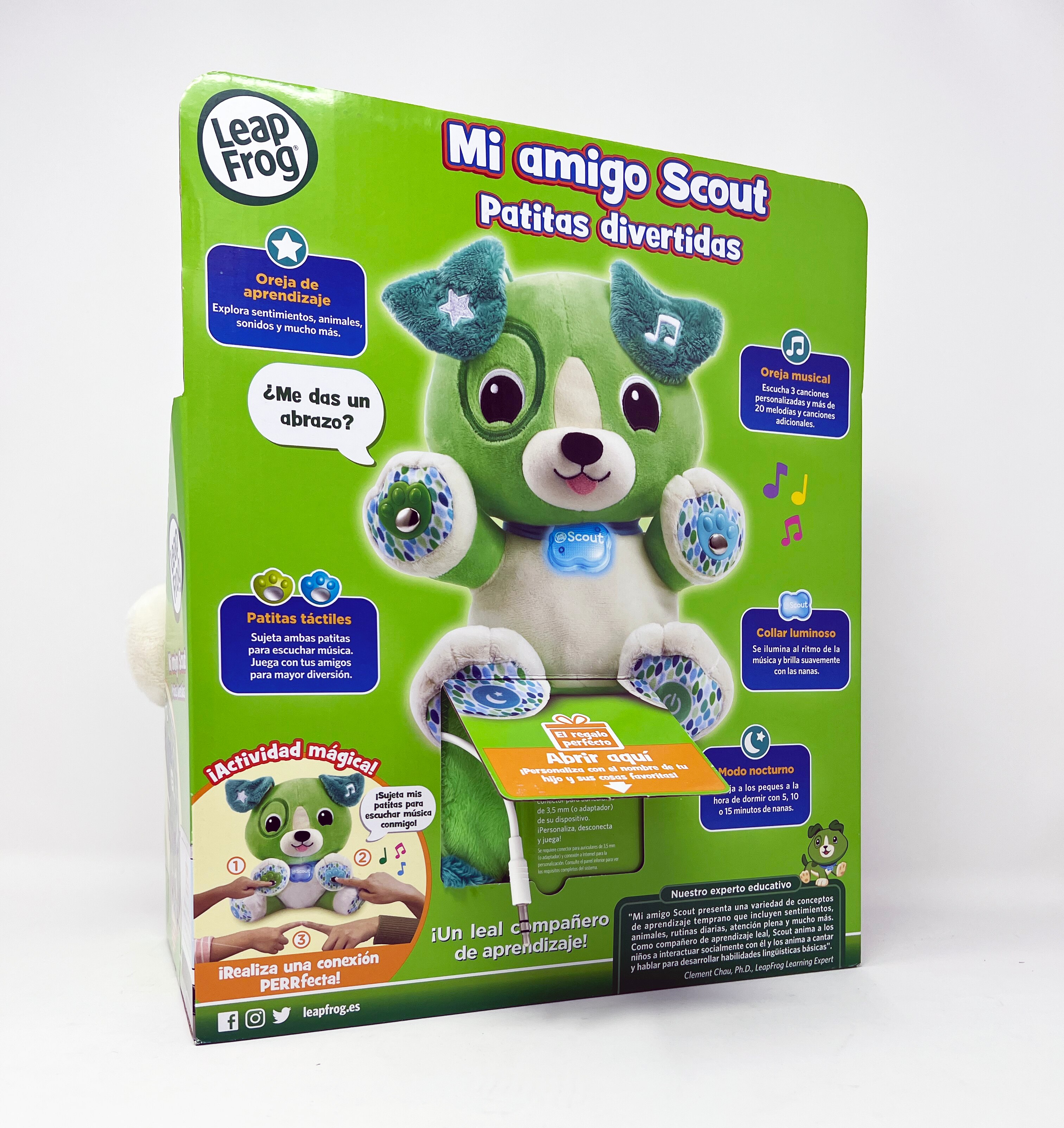 Peluche Mi amigo scout patitas divertidas · Leap Frog · El Corte Inglés