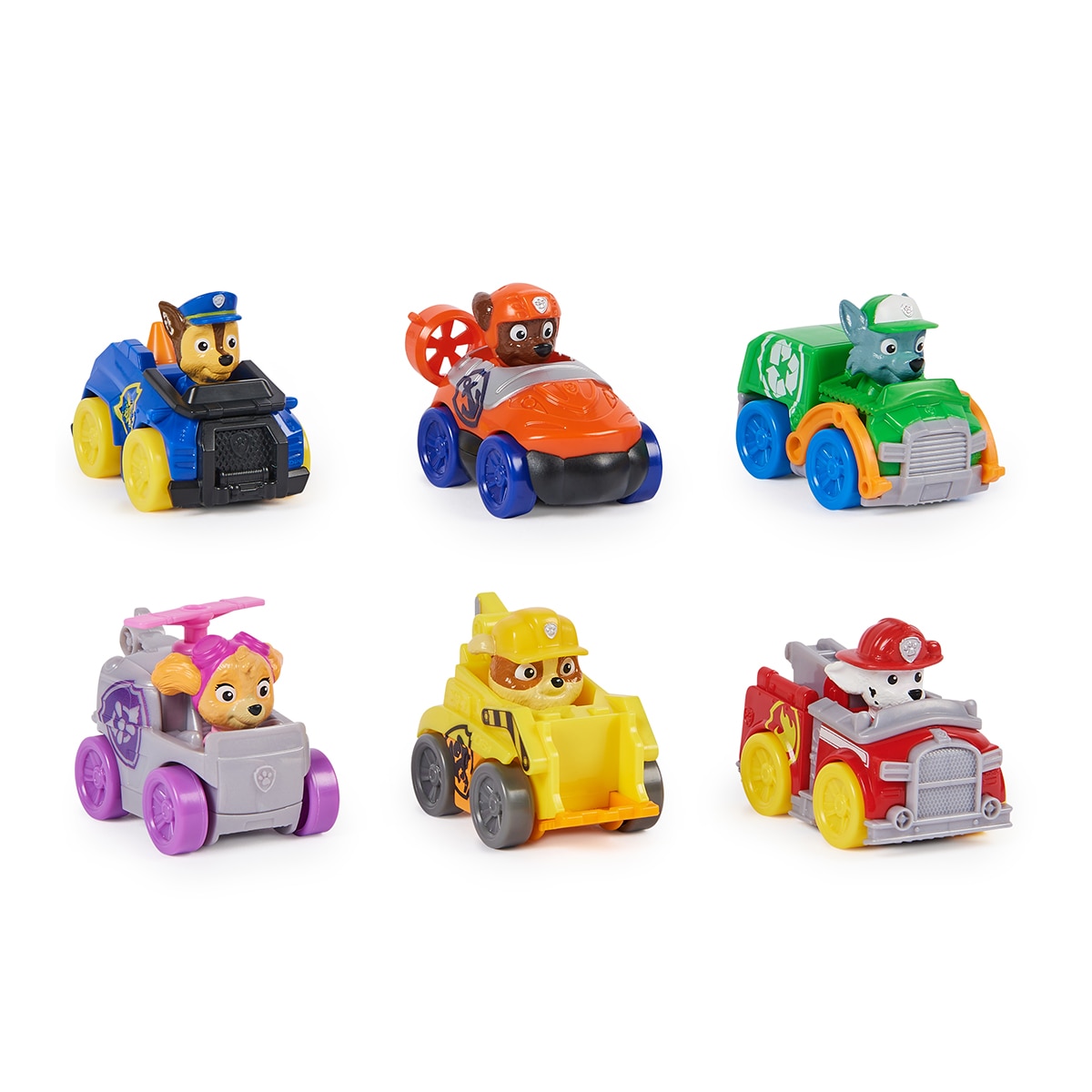 Pack Regalo 6 vehículos Pup Squad Racer Paw Patrol Spin Master · Spin ...