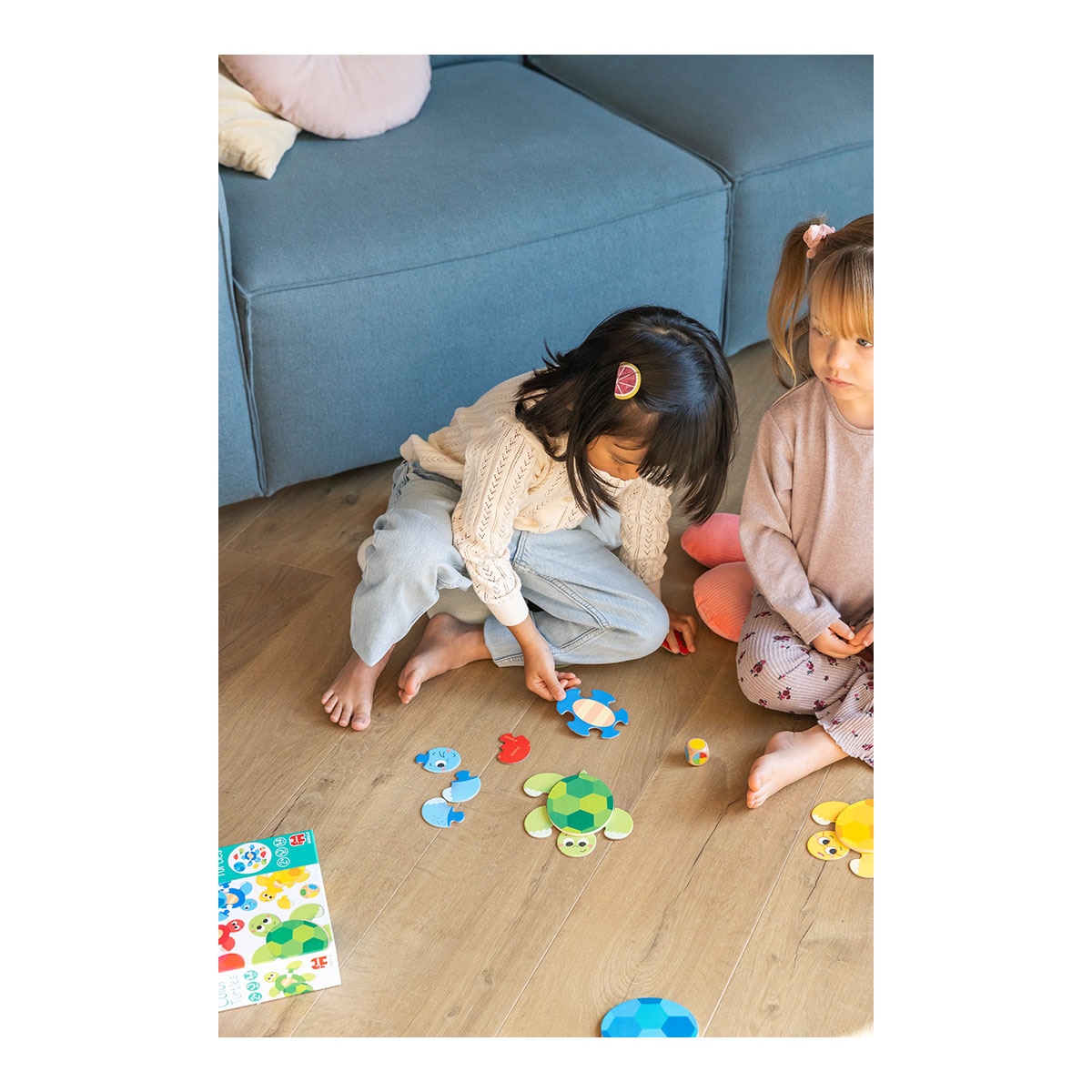 Juego de mesa infantil Color Turtles Tortugas colores Goula Diset ...