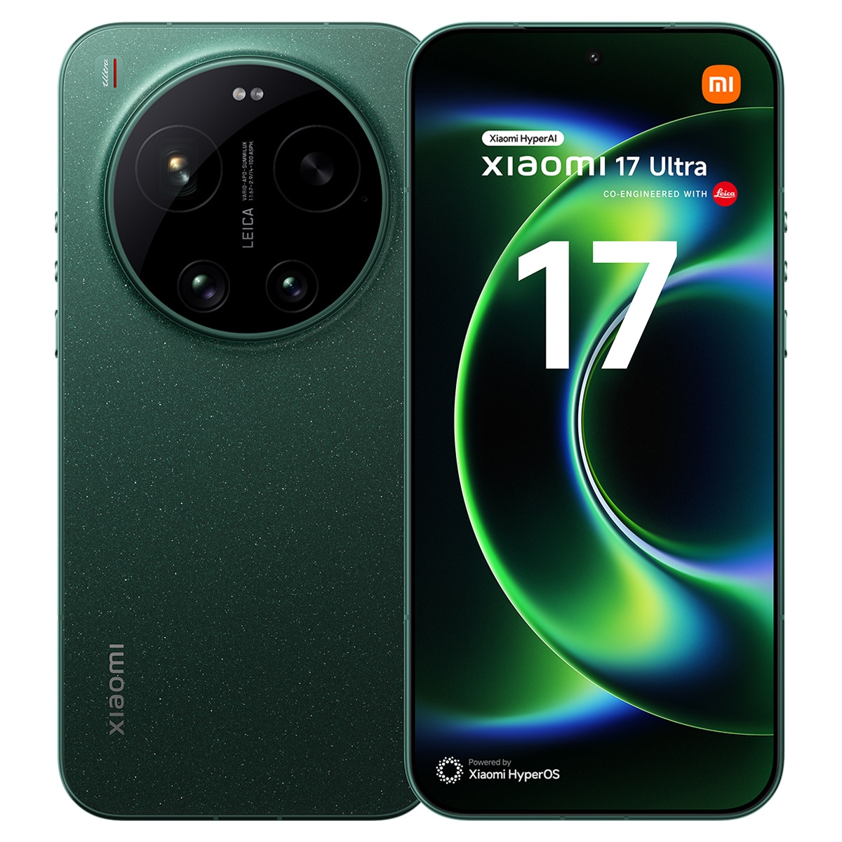 Xiaomi 17 Ultra 16GB + 512GB móvil libre Verde · El Corte Inglés