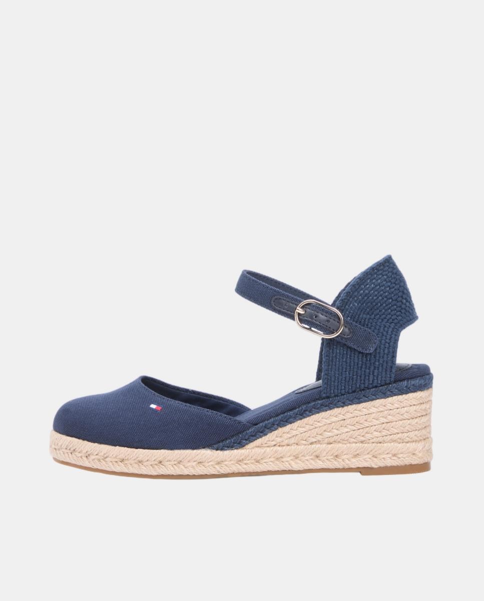 Cuña media de mujer en color azul marino de Tommy Hilfiger Azul marino ...