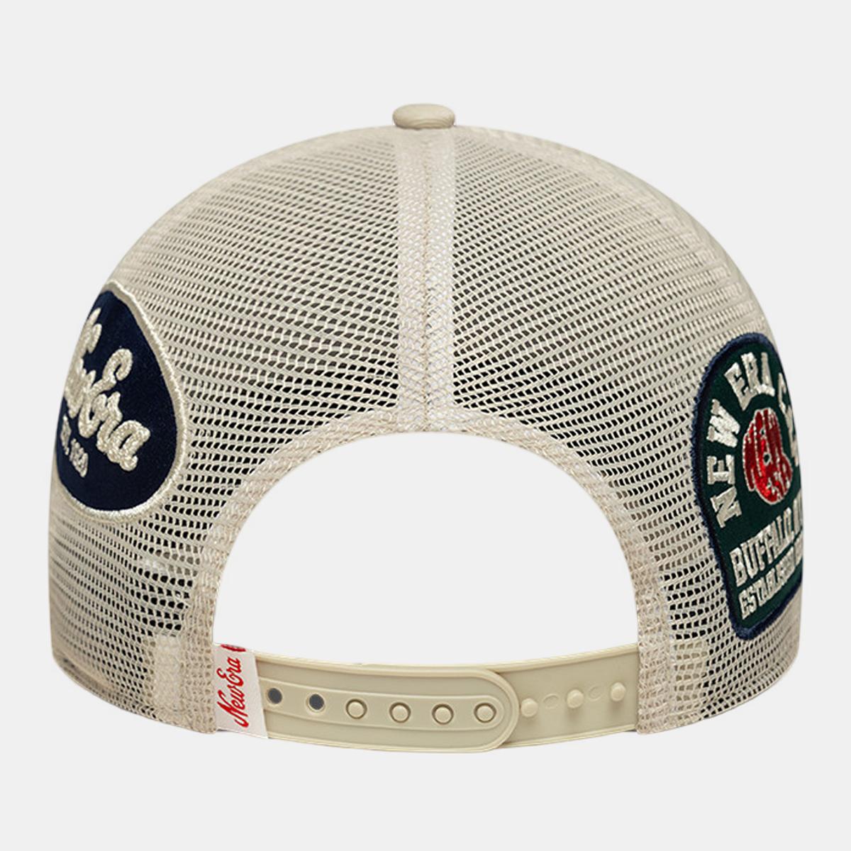 Gorra 9FORTY M-Crown A-Frame Trucker New Era Multi Patch New Era Beige ...
