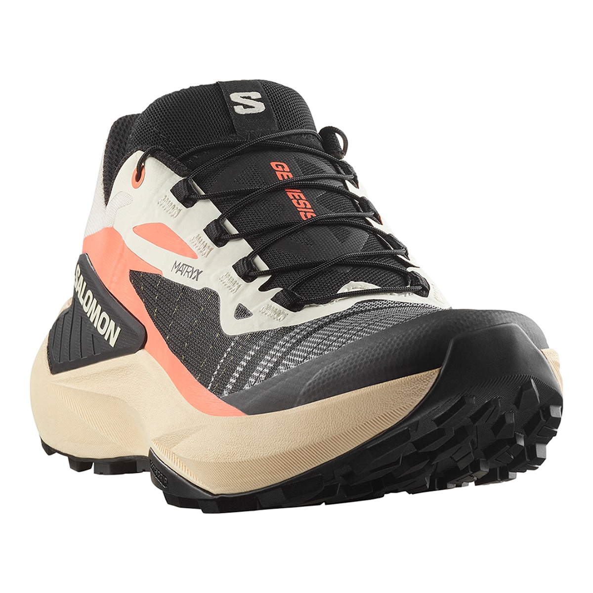 Zapatillas de trail running para mujer GENESIS W SALOMON Naranja · El ...