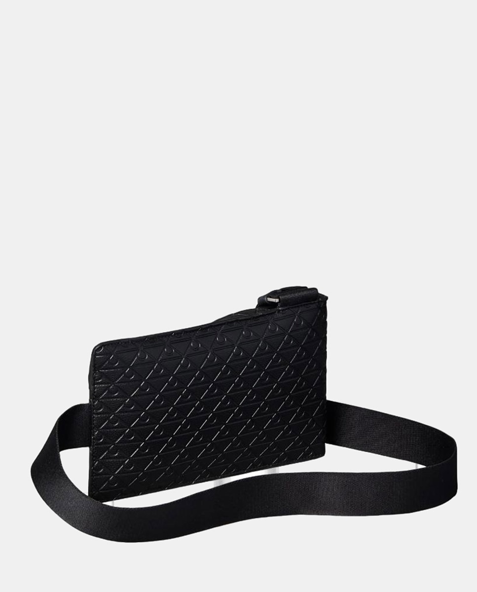 Bandolera plana Calvin Klein logo monogram Negro · El Corte Inglés