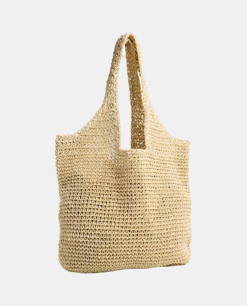 Bolso de paja de mujer Limón Pieces · El Corte Inglés
