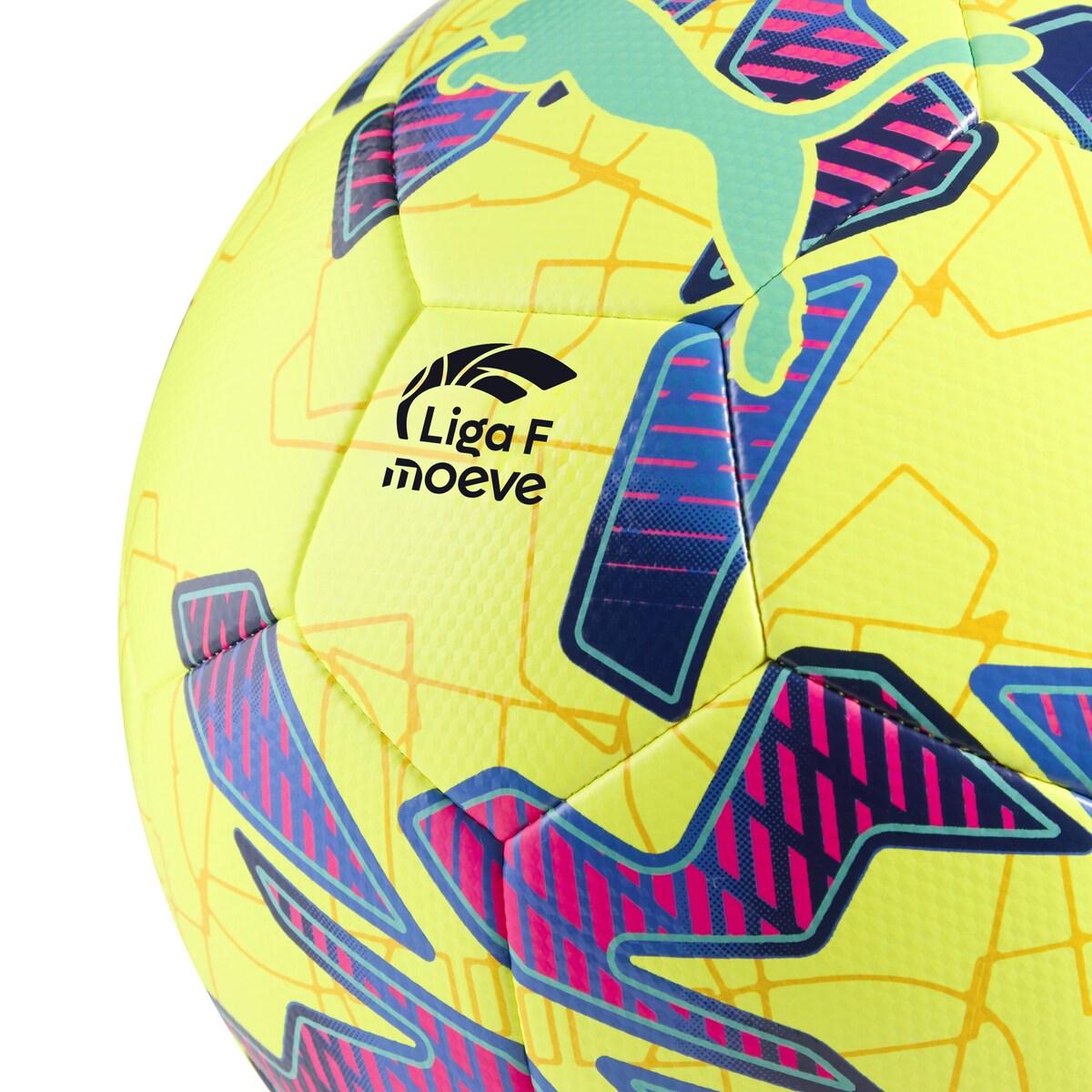 Balón de fútbol LIGA F Hybrid Yellow Unisex Puma · Puma · El Corte Inglés