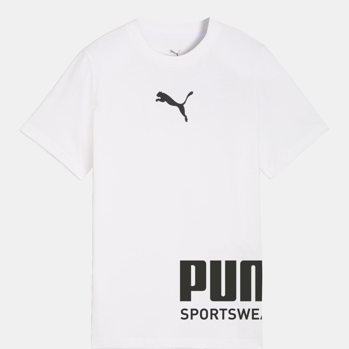 Camiseta Casual de Niño SPORT Graphic Puma Blanco · El Corte Inglés
